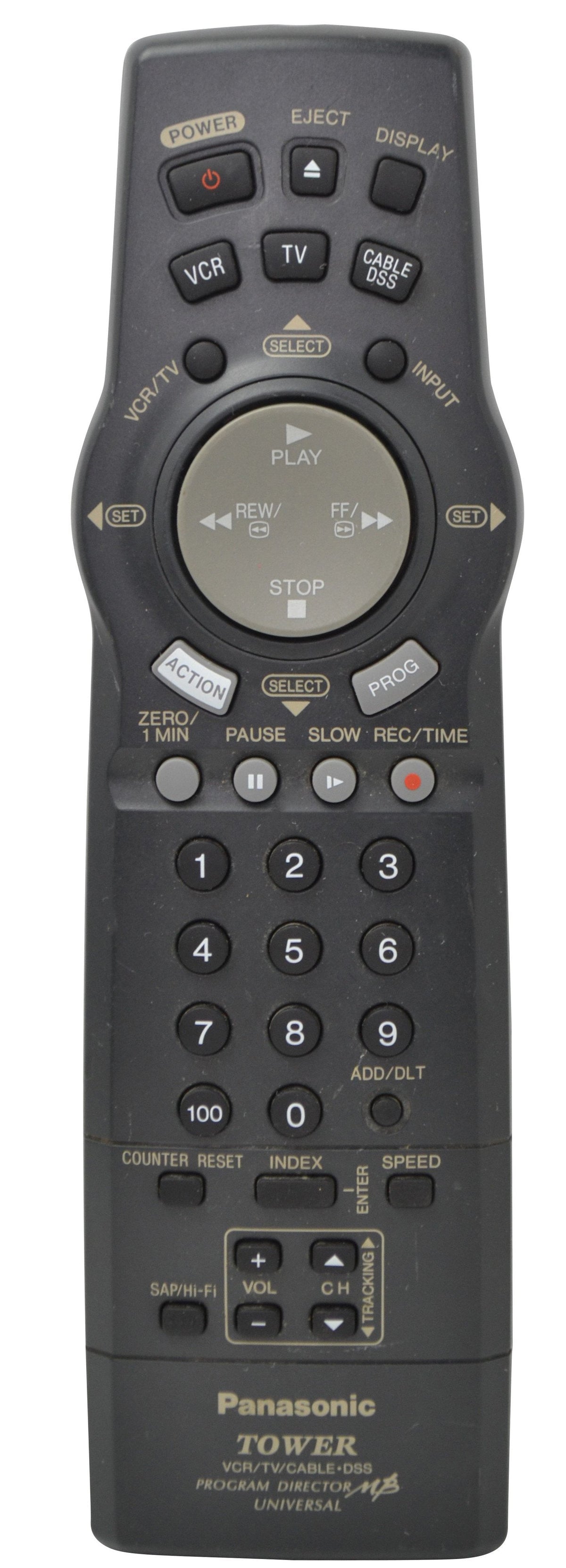 Panasonic VSQS1576 Remote Control for VCR/VHS Player PV-8661 and More ...