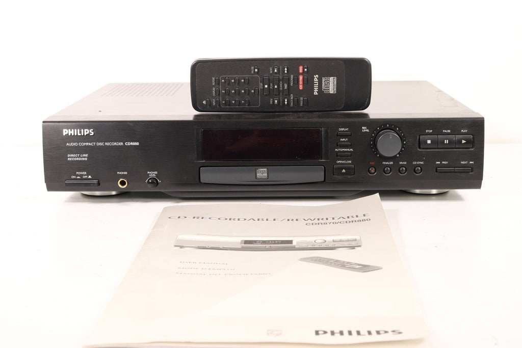 Phillips CDR880 Compact Disc Recorder