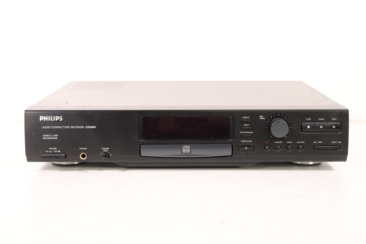 Phillips CDR880 Compact Disc Recorder — SpenCertified