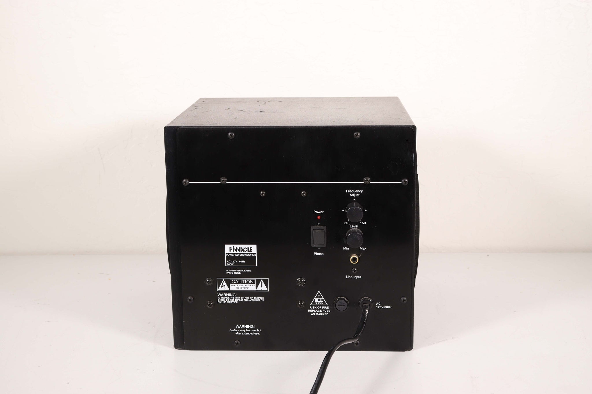 Pinnacle Powered Subwoofer Dual 8 Inch Compact System (Lots of bass)