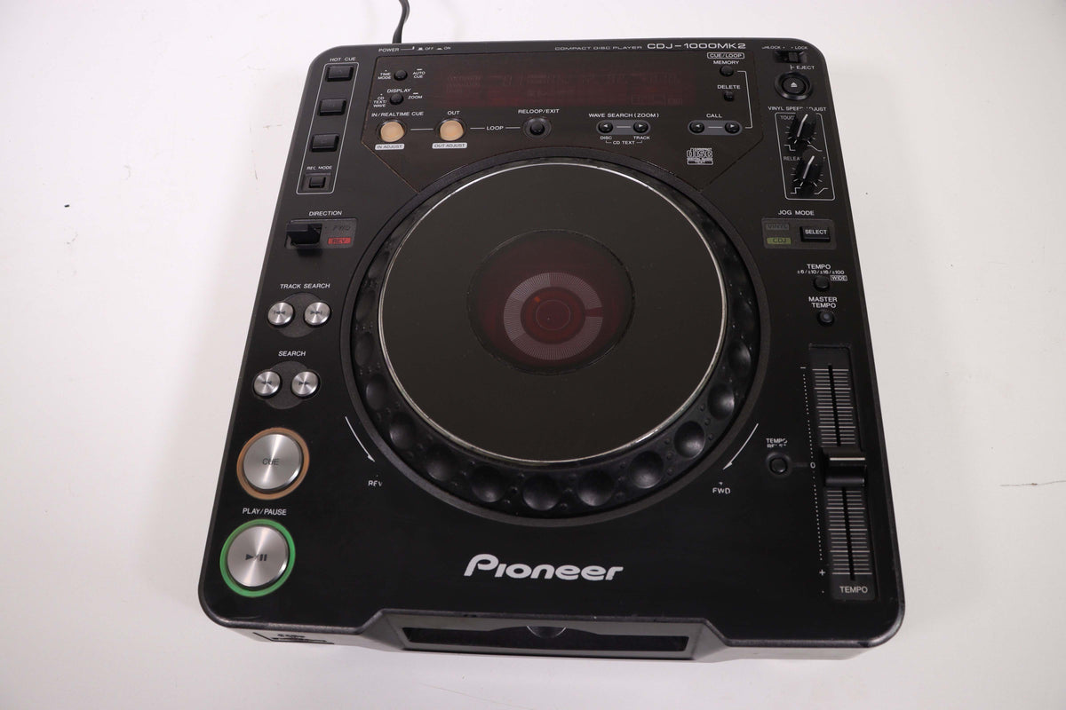 Pioneer CDJ-1000MK2 Compact Disc Player Pro Audio DJ System — SpenCertified