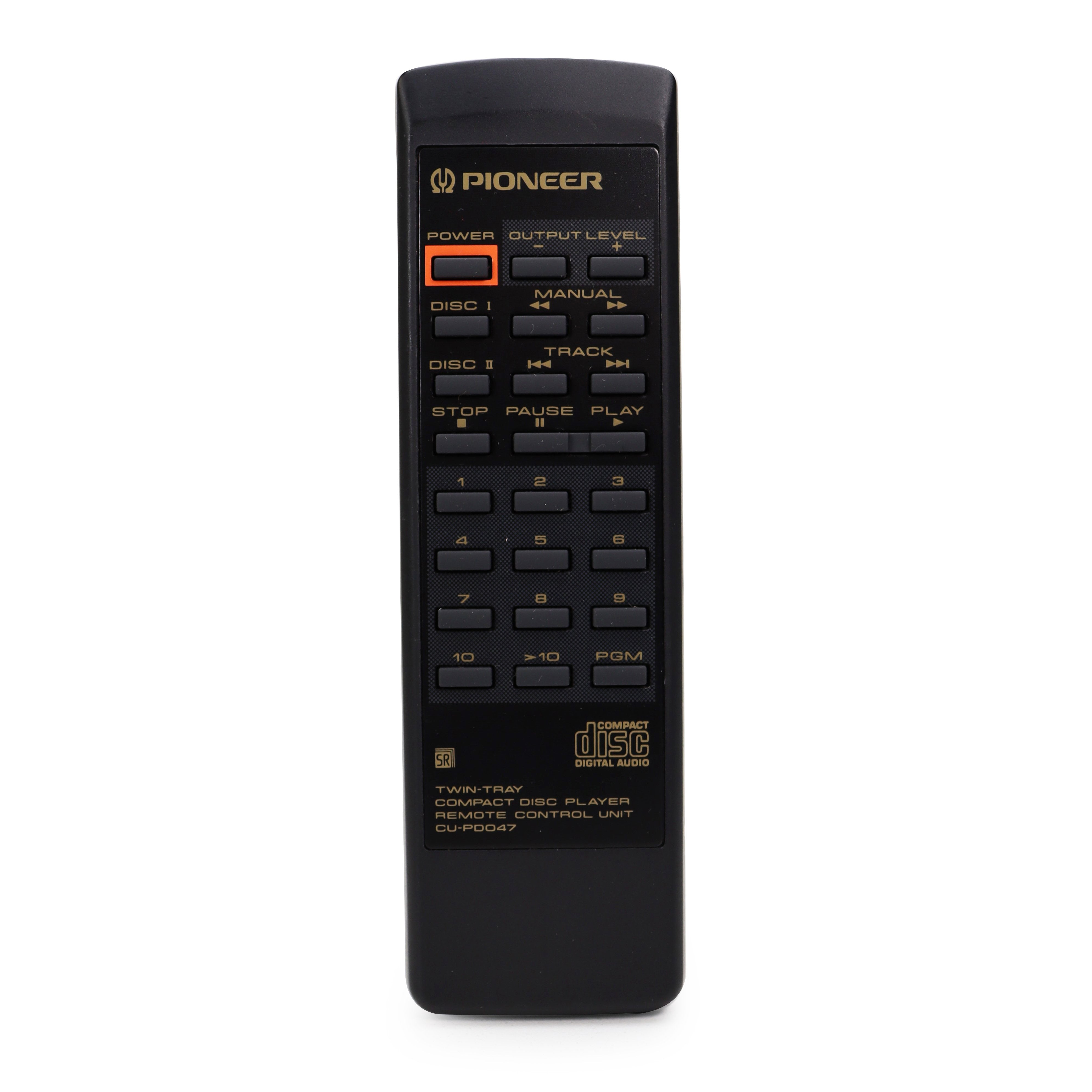 Pioneer CU-PD047 Remote for PD-V10G Karaoke Machine