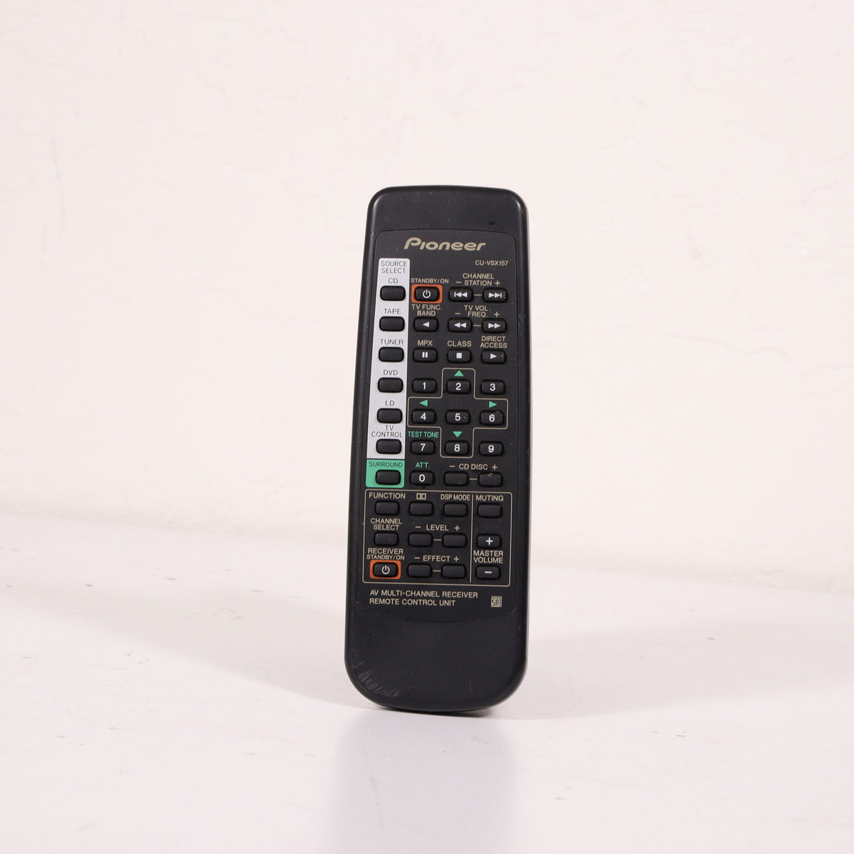 Pioneer CU-VSX157 Remote for VSXD498 Audio/Video Receiver — SpenCertified