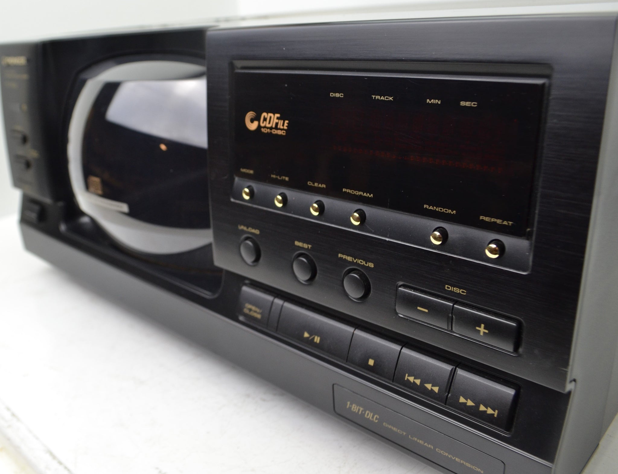 Pioneer PD-F906 File-Type 101 Disc CD Compact Disc Player Carousel Juk