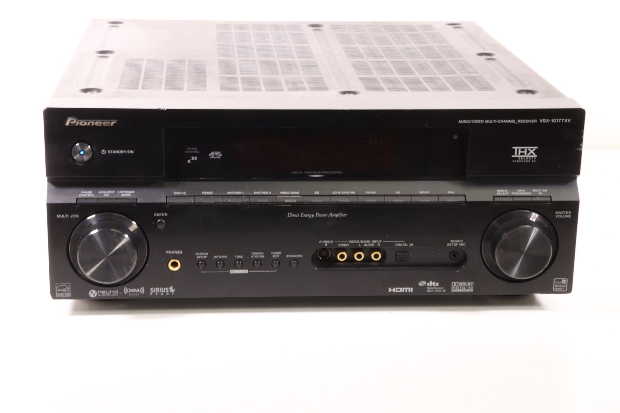 Pioneer VSX-1017TXV Home Stereo Amplifier Receiver System HDMI (No Rem