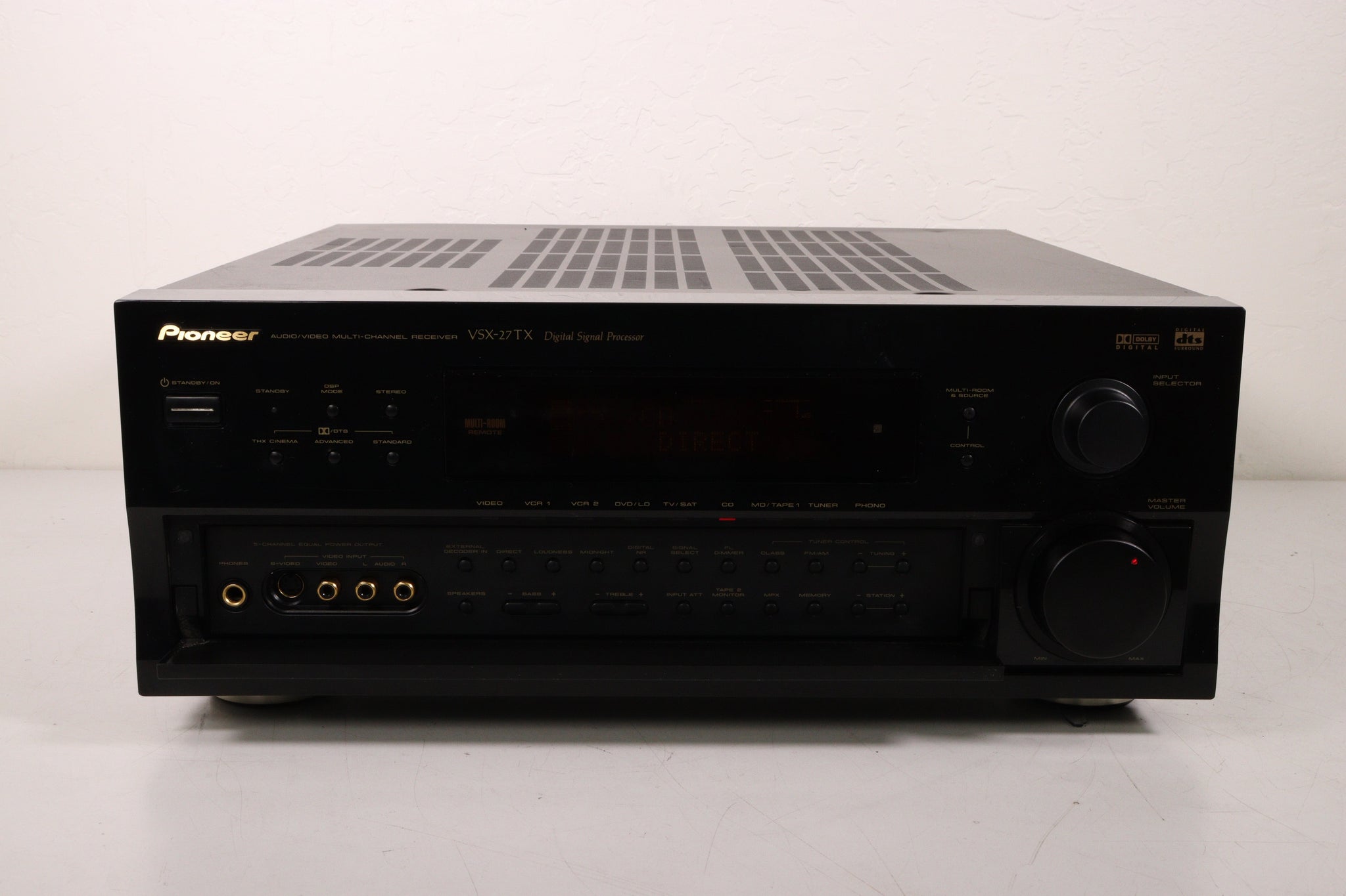 Pioneer VSX-27TX Receiver Audio/Video Multi-Channel Phono Digital Opti
