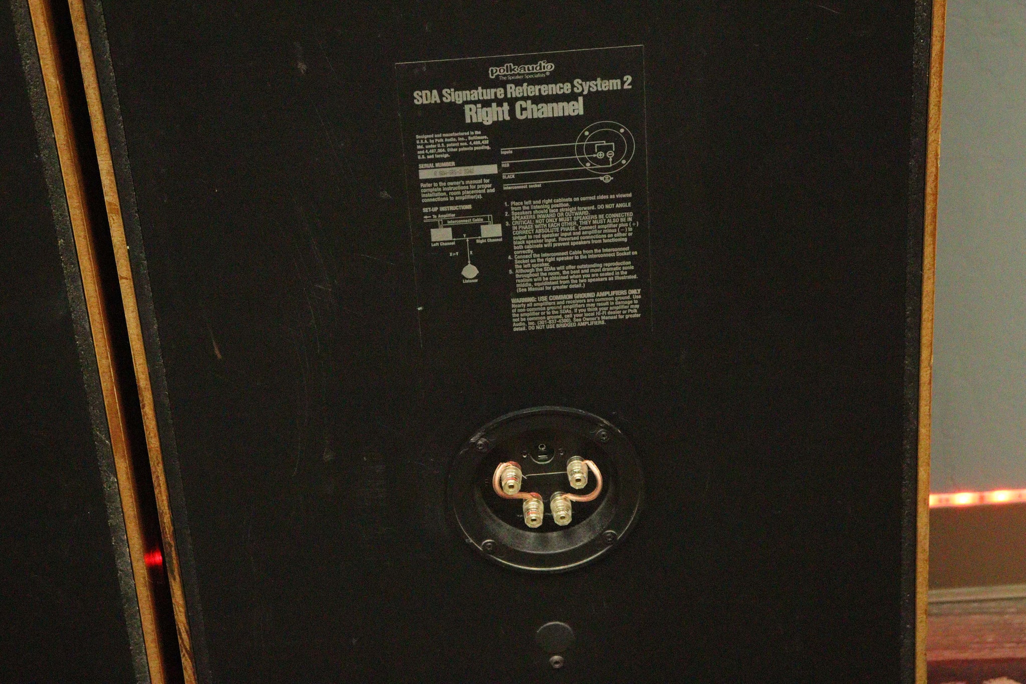 PolkAudio SDA Signature Reference System 2 Stereo Dimensional Array Sp