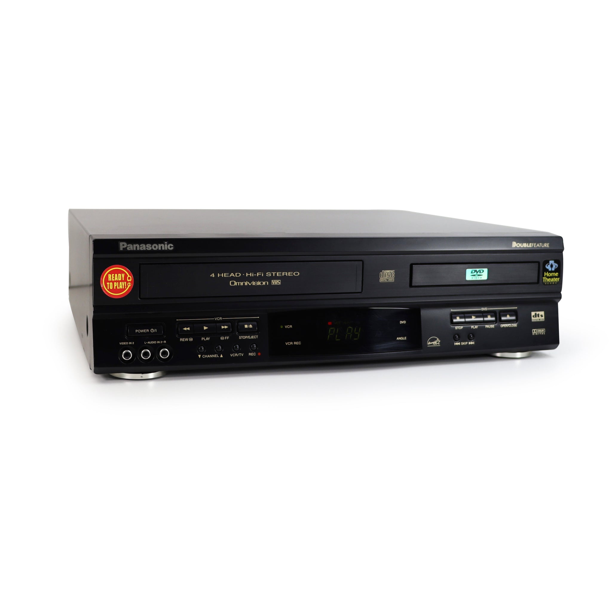Professionally Refurbished DVD VCR Combo Player - 6 Month Warranty ...