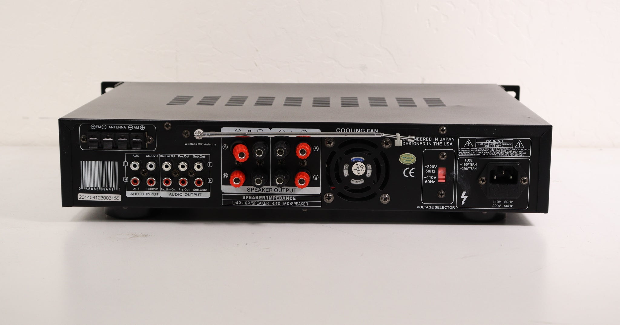 Pyle PWMA3003T Hybrid Amplifier Pre-Amplifier Receiver Speaker System