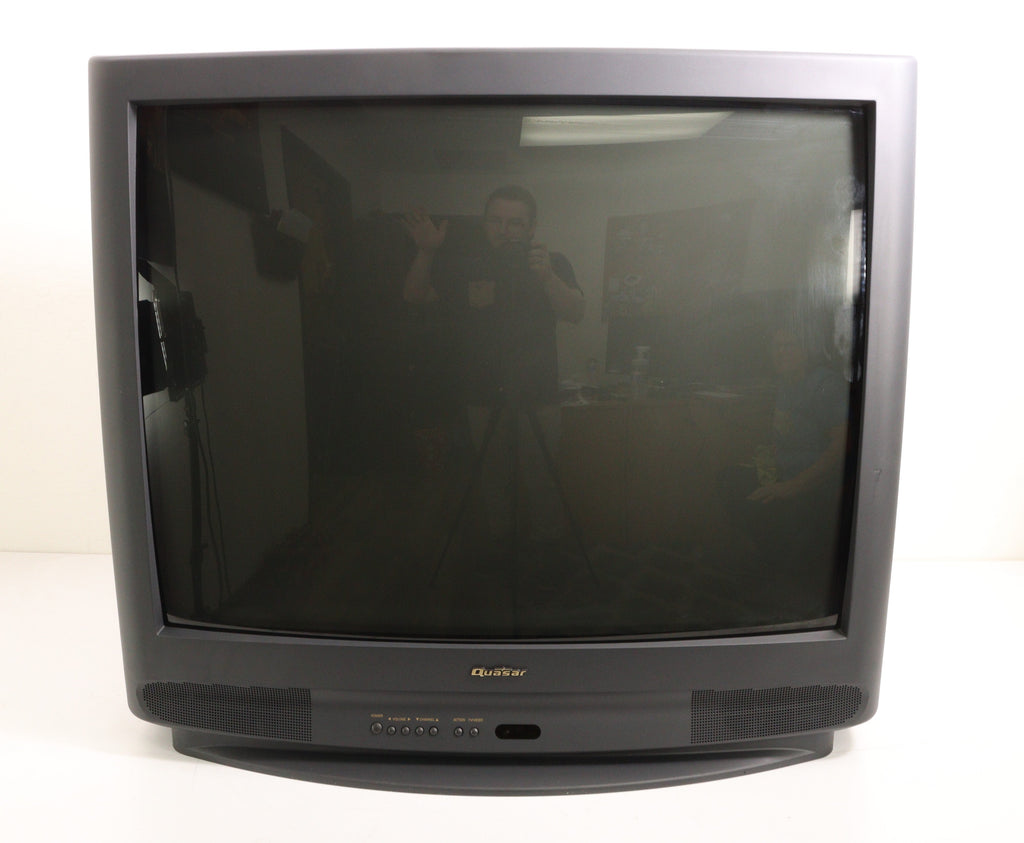 Quasar SP3233B Color TV S-Video Vintage Tube Gaming Television 32 Inch