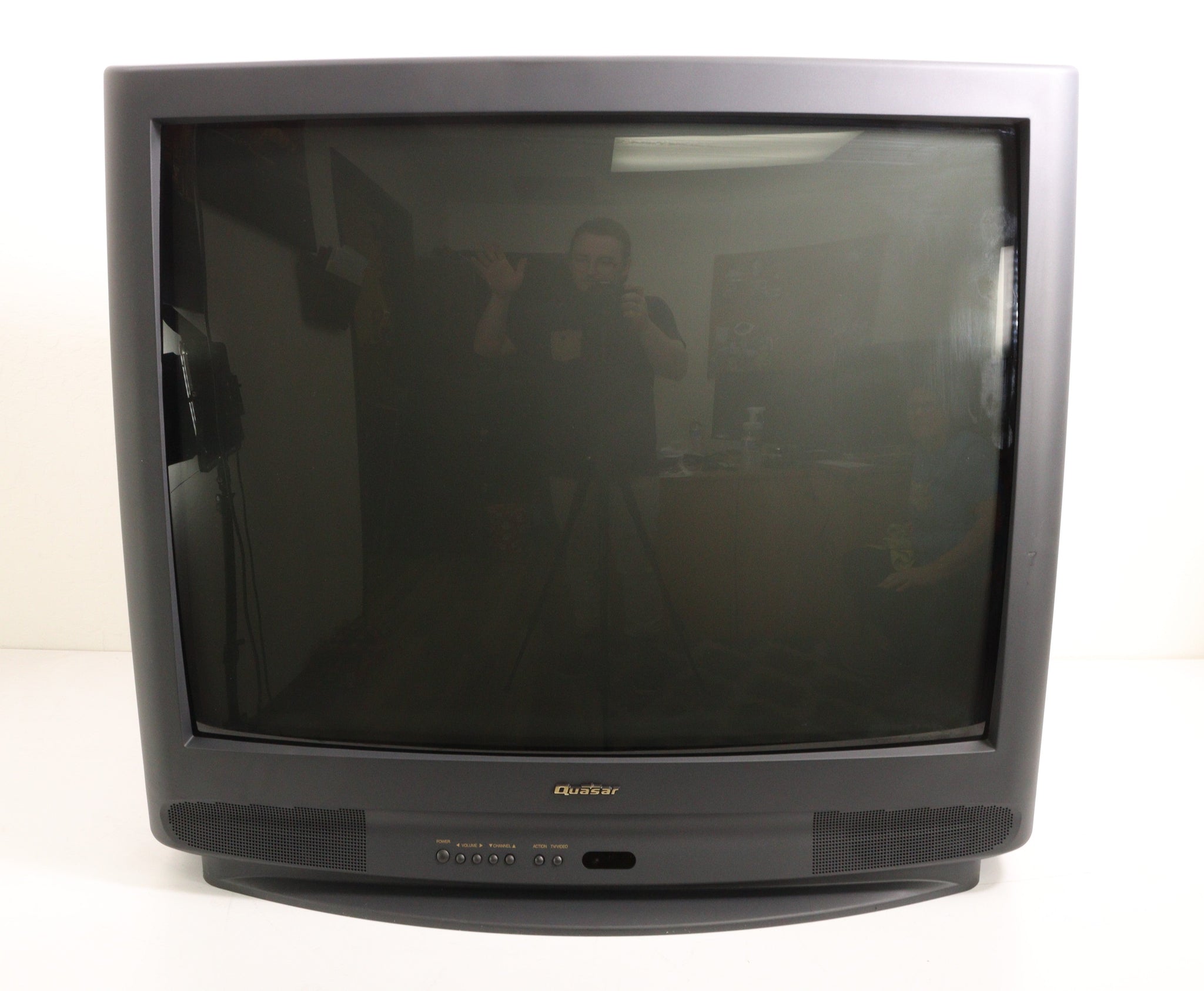 Quasar SP3233B Color TV S-Video Vintage Tube Gaming Television 32 Inch