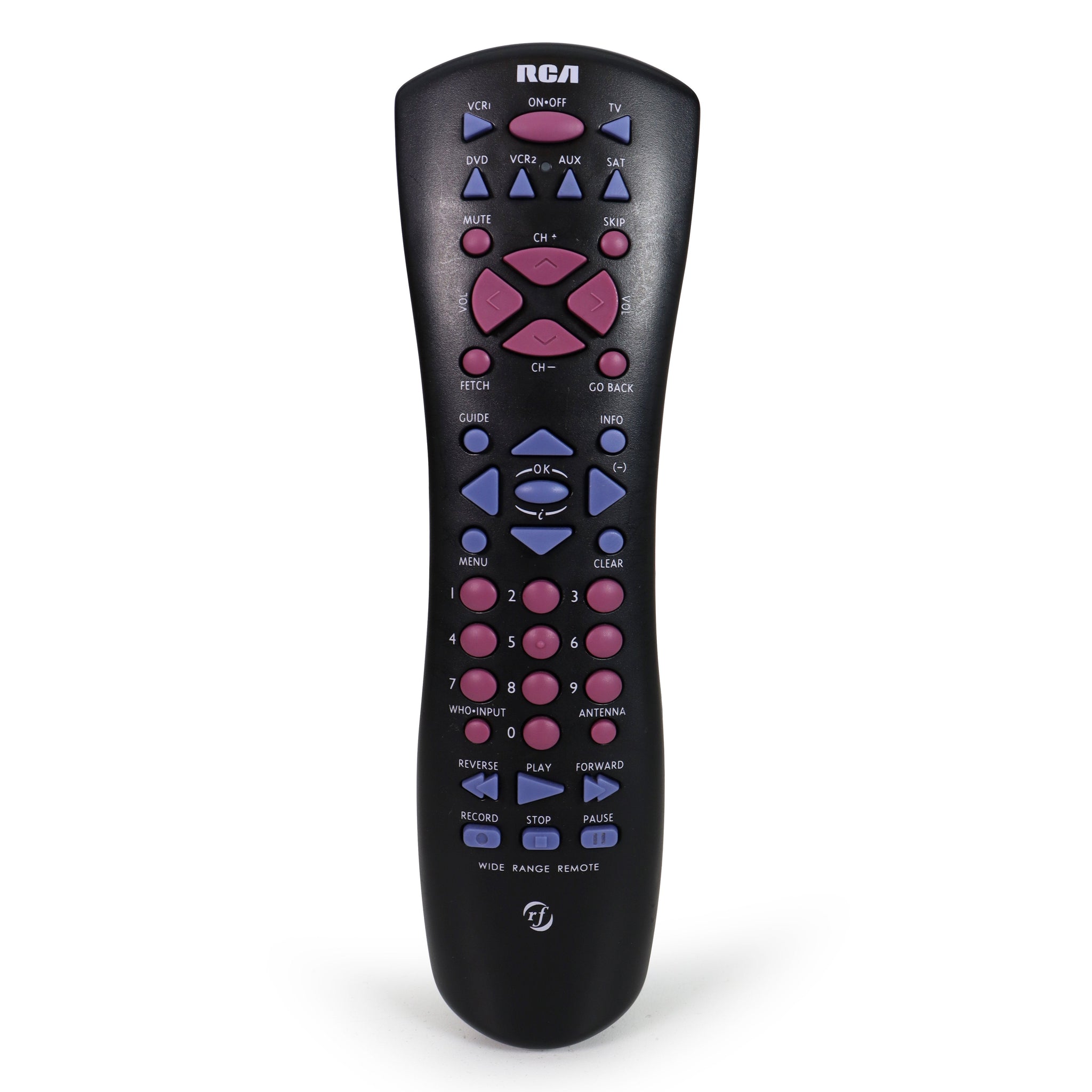 RCA D770 Universal Remote Control for VCR / VHS Player Model VR702HF