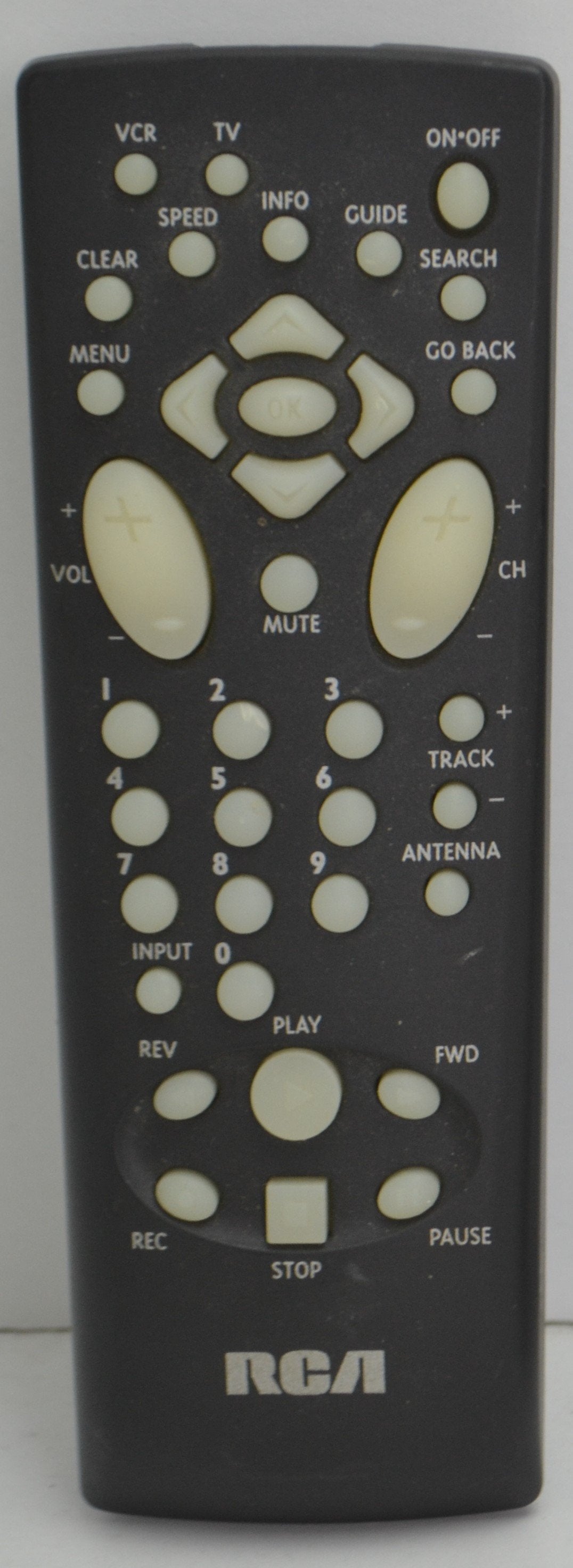 RCA R6P SUM-3 Remote Control for VCR / VHS Player 192292