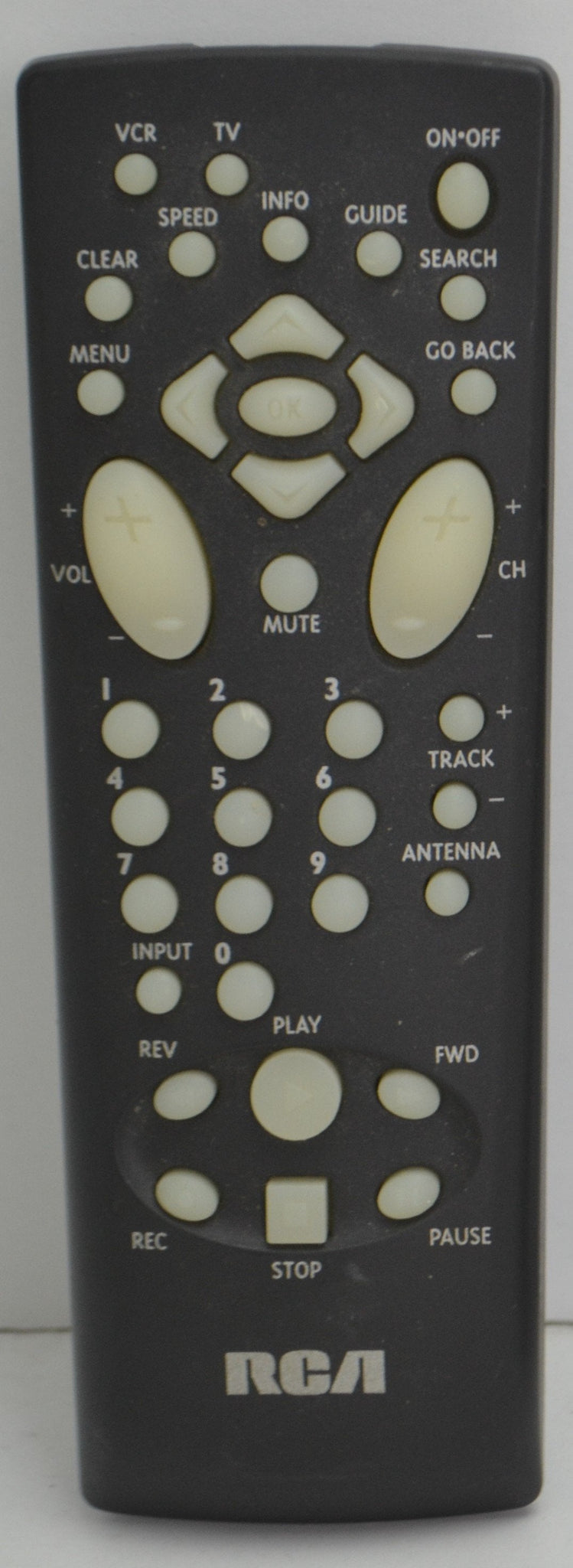 RCA R6P SUM-3 Remote Control for VCR / VHS Player 192292