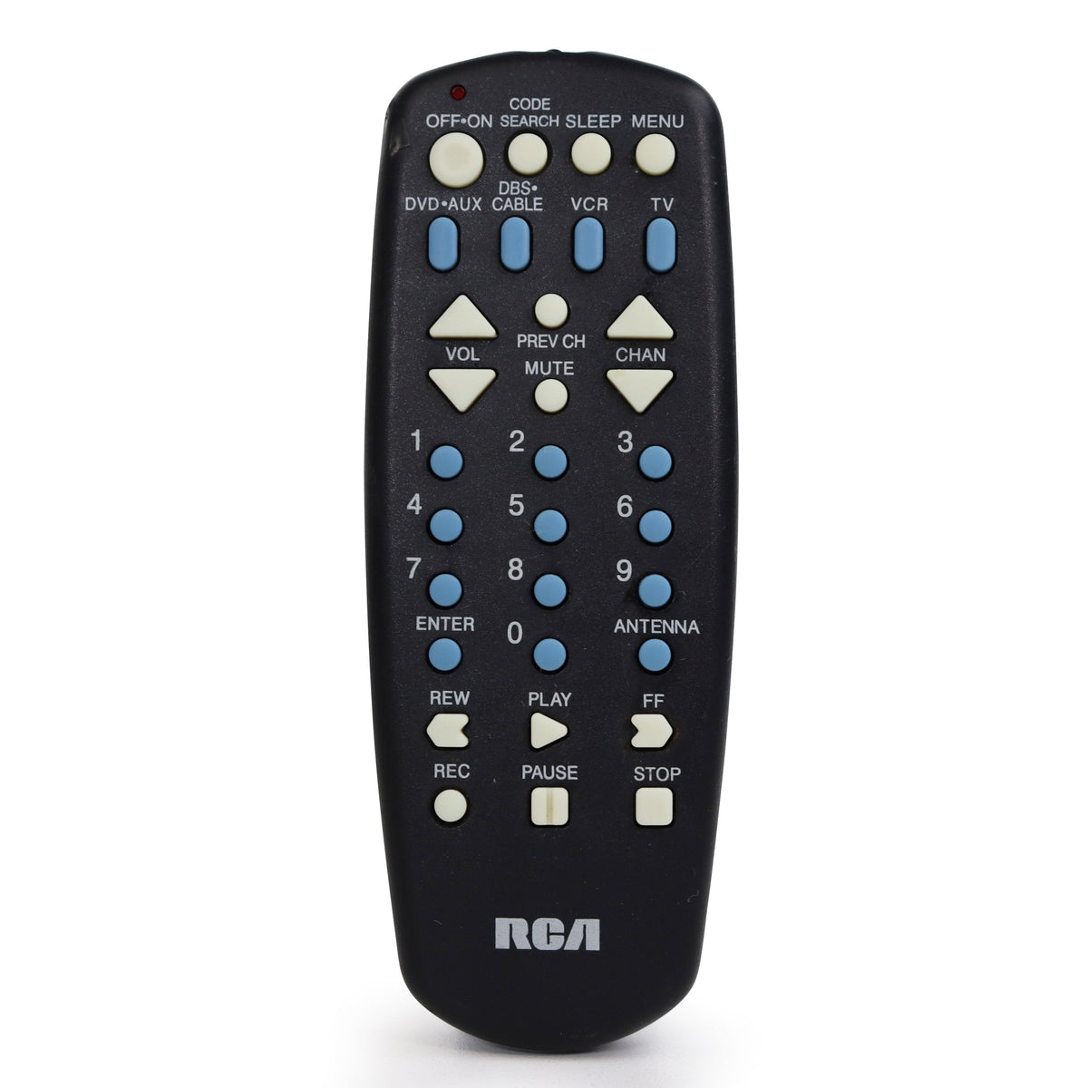 RCA RCU404B Remote Control for VHS Recording DVD TV and Cable ...