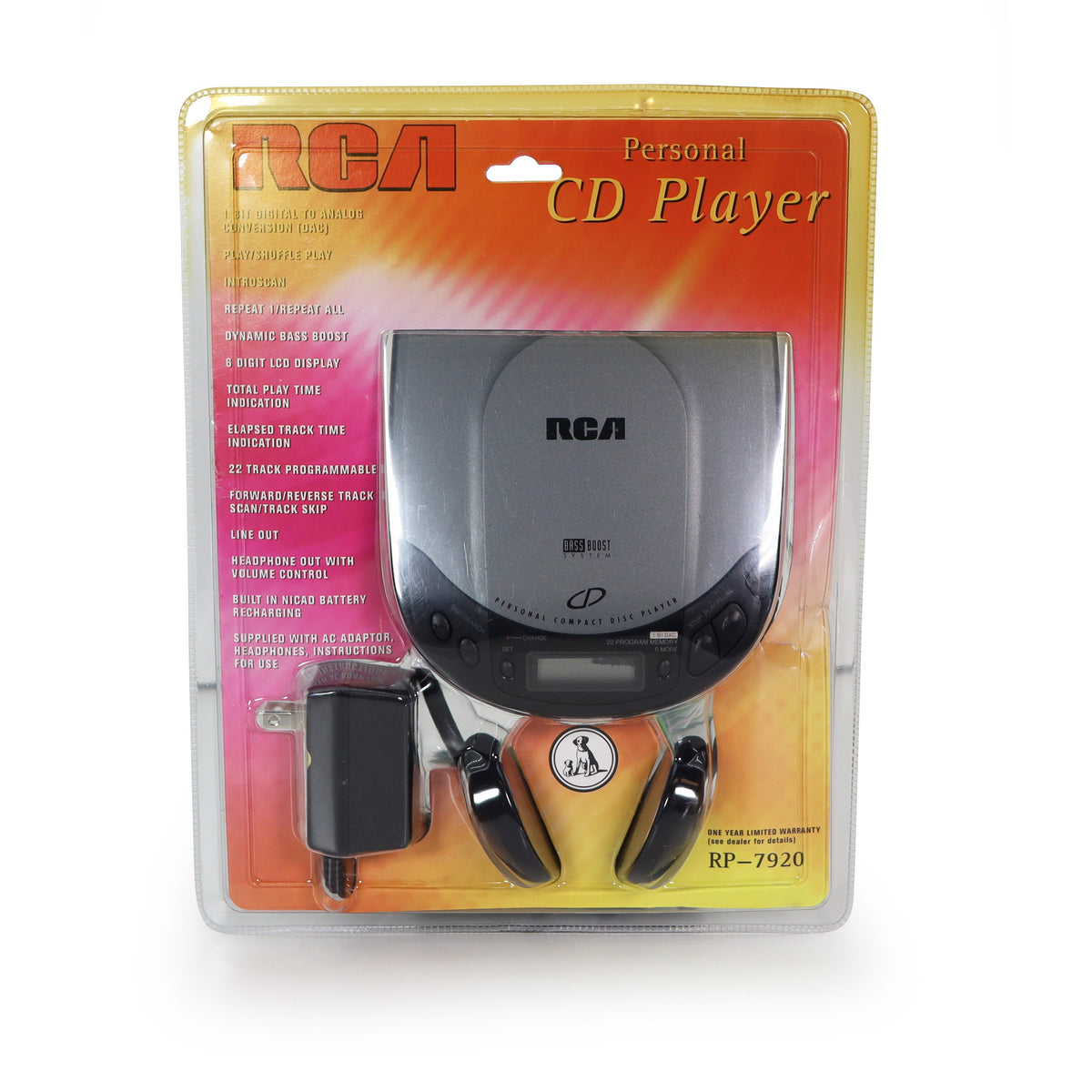 RCA RP-7920 Portable CD Player — SpenCertified