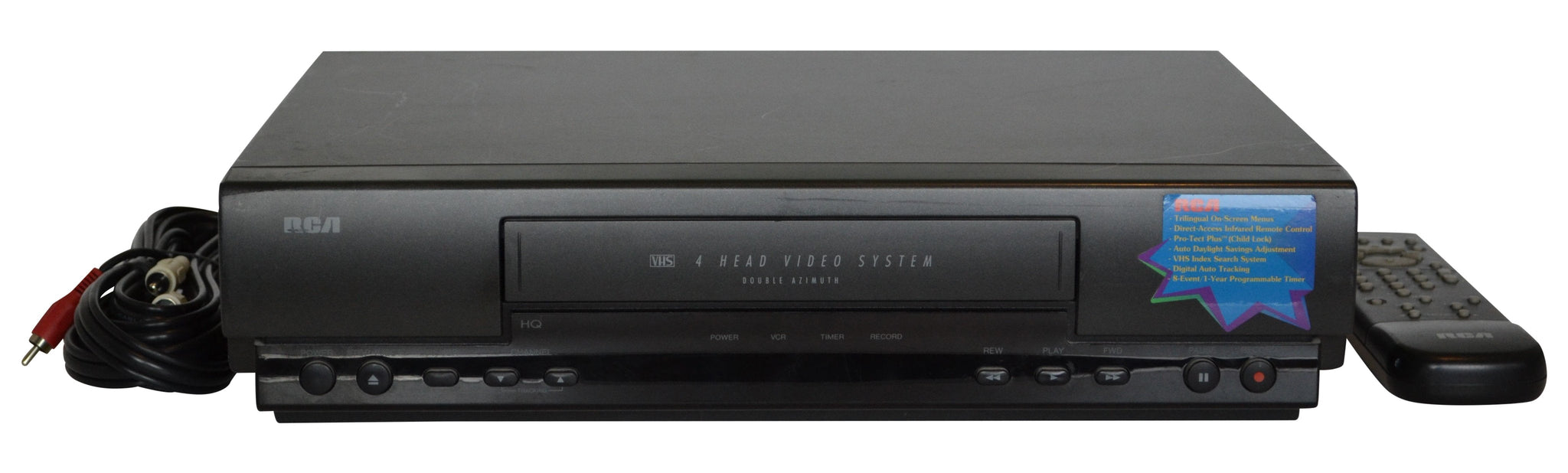 RCA VR508 VCR Video Cassette Recorder VHS Player — SpenCertified