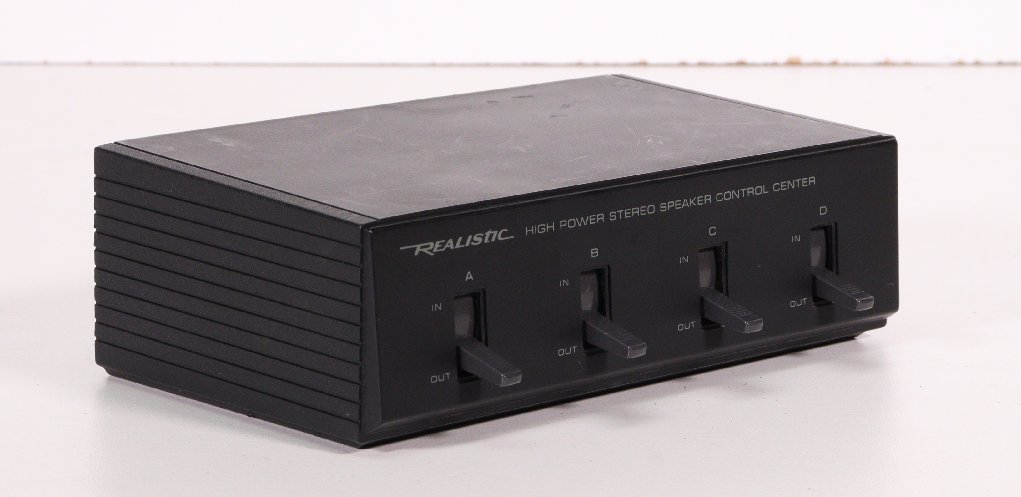 REALISTIC High Power Stereo Speaker Control Center CAT. NO. 40-136 ...