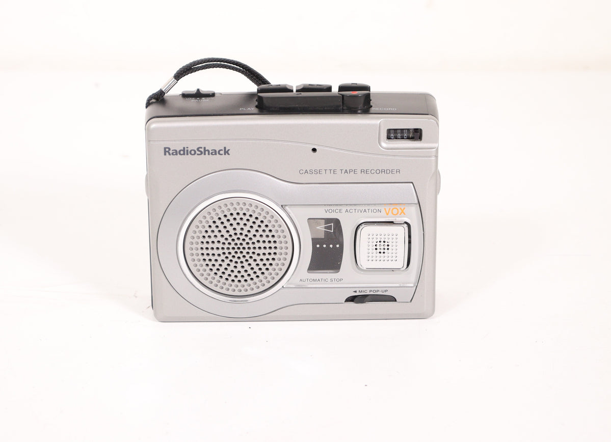 RadioShack CTR-122 Portable Cassette Player and Recorder w/ Built-in M ...