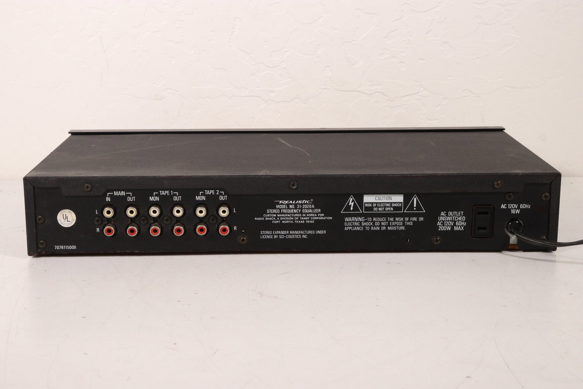 Realistic 31-2020A Ten Band Equalizer