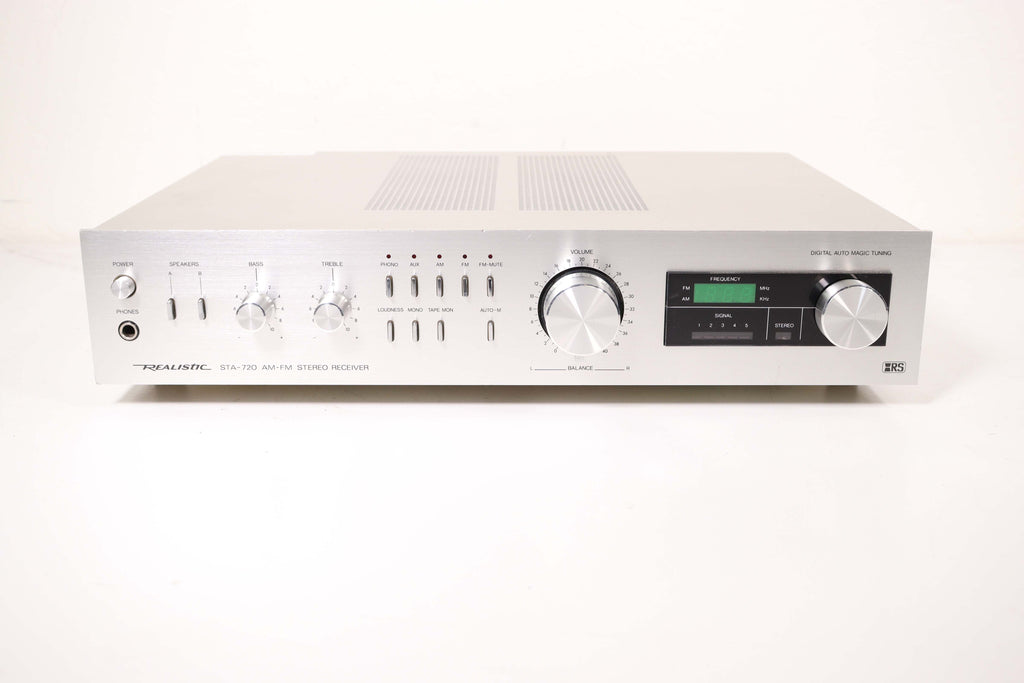 Realistic STA-720 AM-FM Stereo Receiver 25 Watts Per Channel 8 Ohms