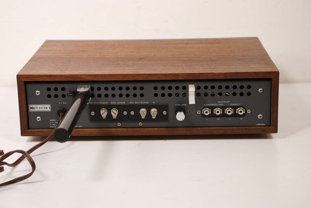 Realistic TM-70 Stereo Tuner System AM FM Solid State Wood Case