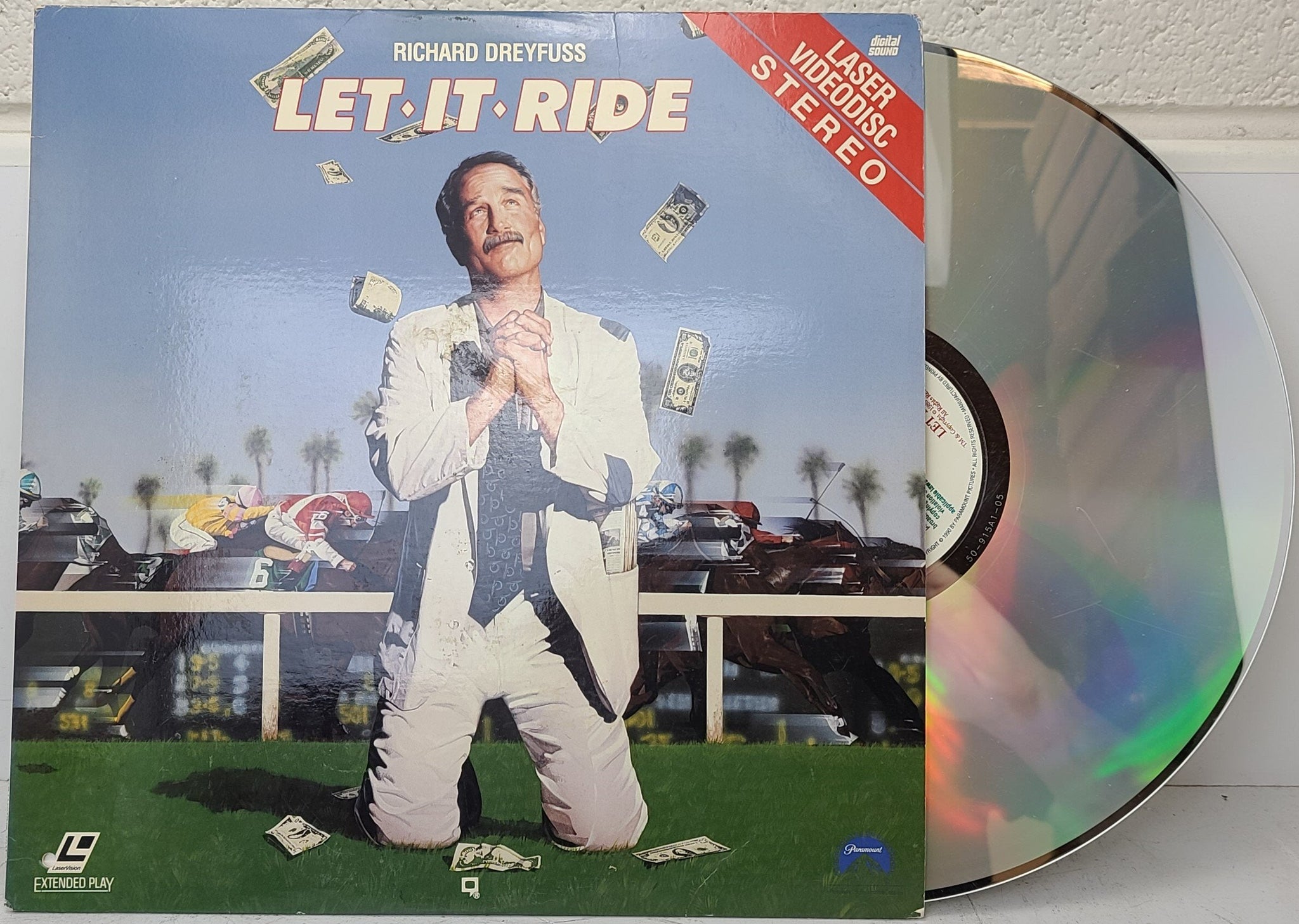 Richard Dreyfuss Let It Ride LaserDisc Movie