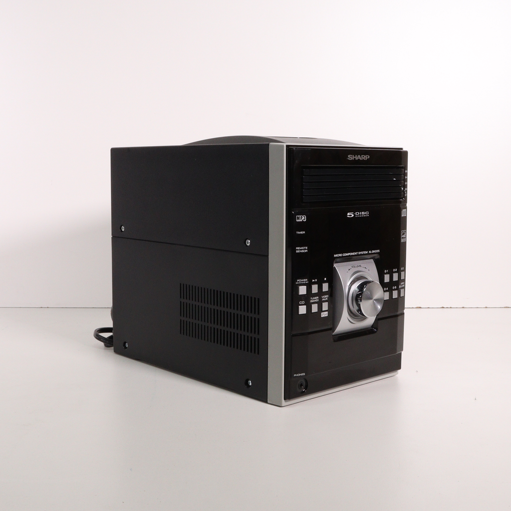 SHARP 5-Disc CHANGER Micro Component System XL-DK225 (System Only)