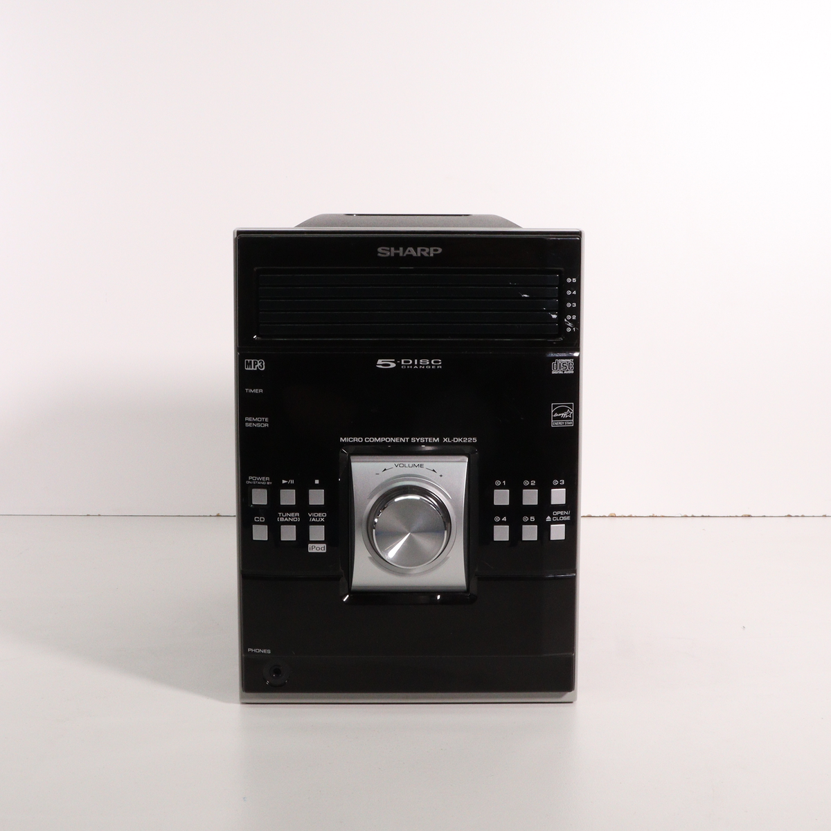 SHARP 5-Disc CHANGER Micro Component System XL-DK225 (System Only ...