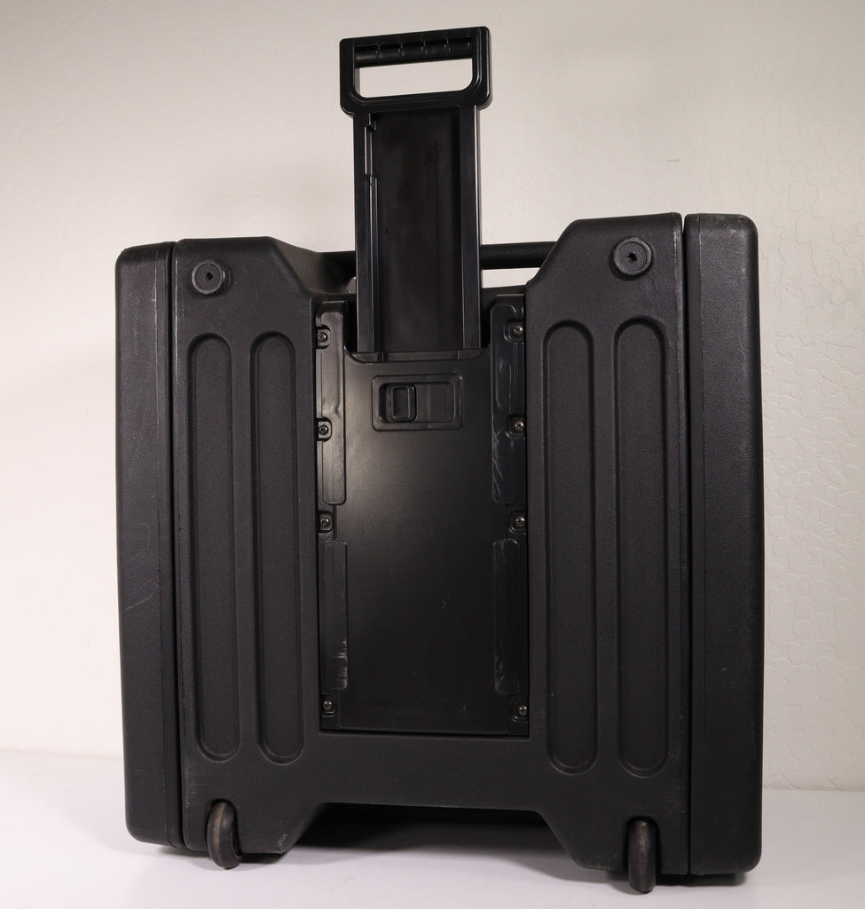 SKB Stereo Rack Portable Plastic Protective Case with Wheels