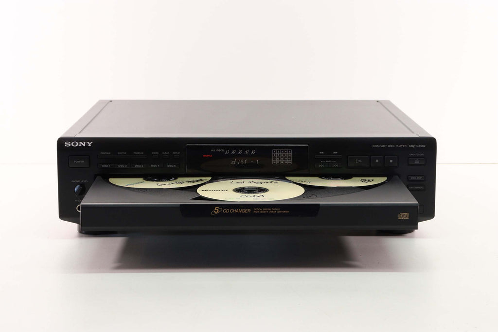 SONY CDP-C450Z 5-Disc CD CHANGER Compact Disc Player