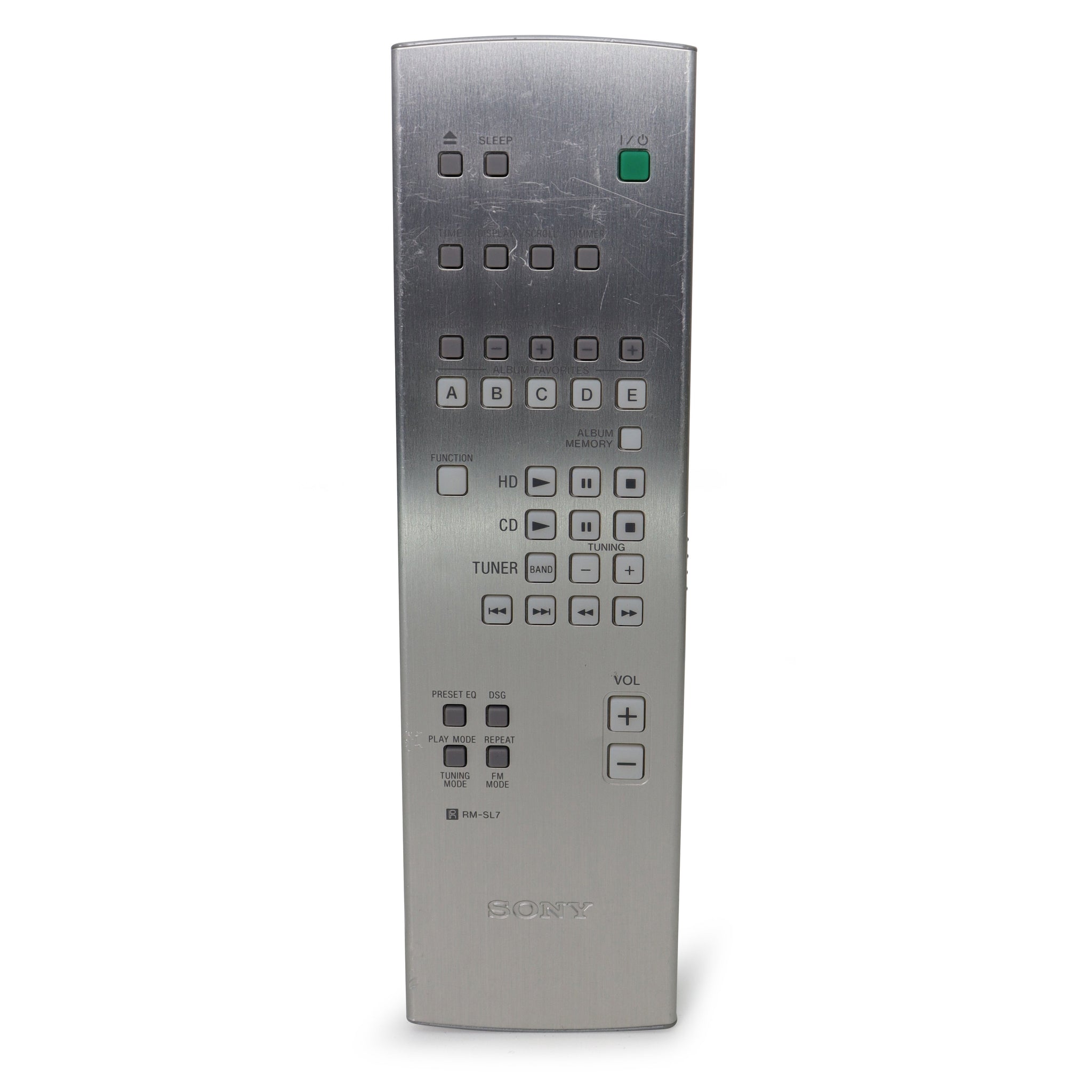 SONY RM-SL7 Micro Hi-Fi Component System Remote Control For Model CMT-