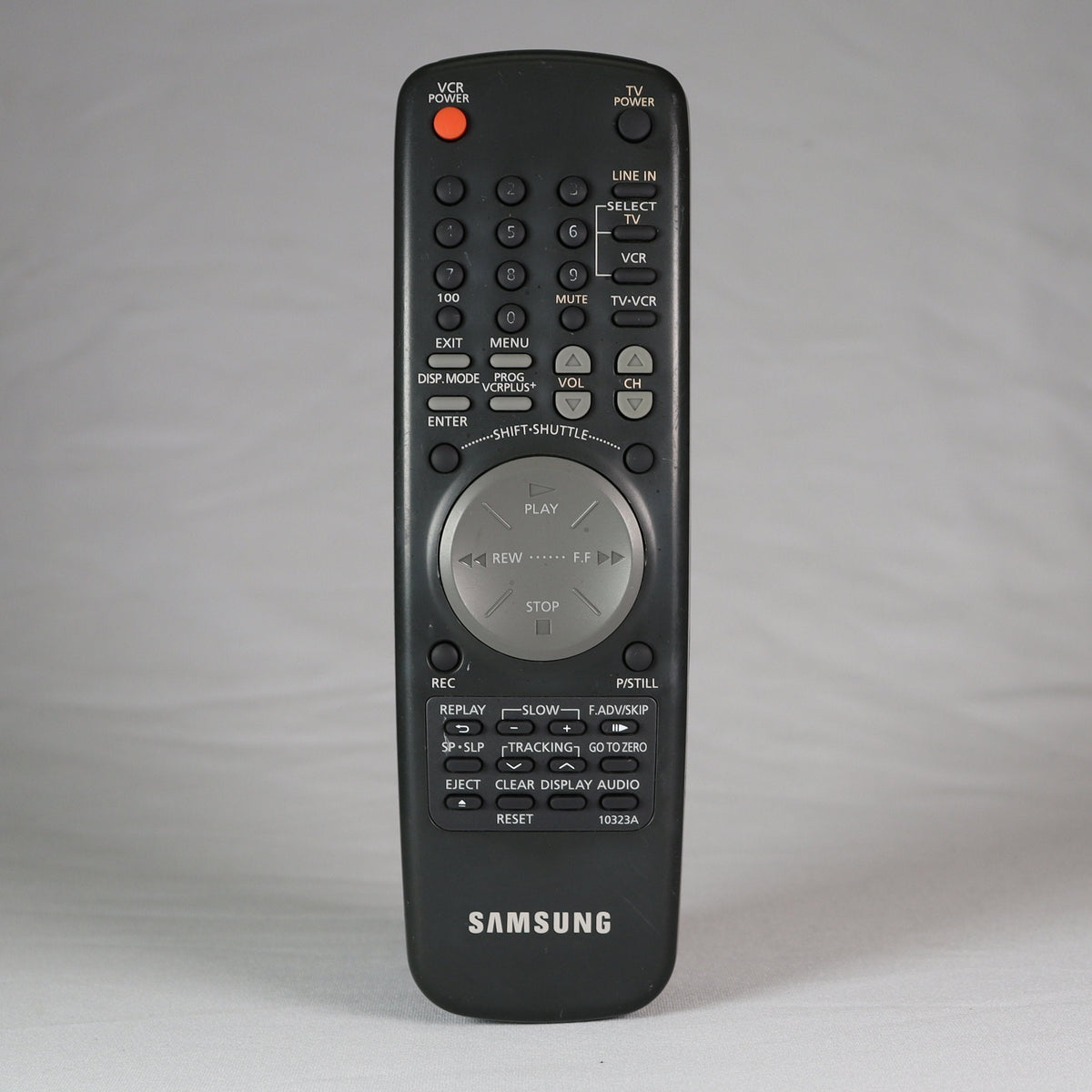 Samsung 10323A Remote Control for VCR / VHS Player Model VR8708&More ...
