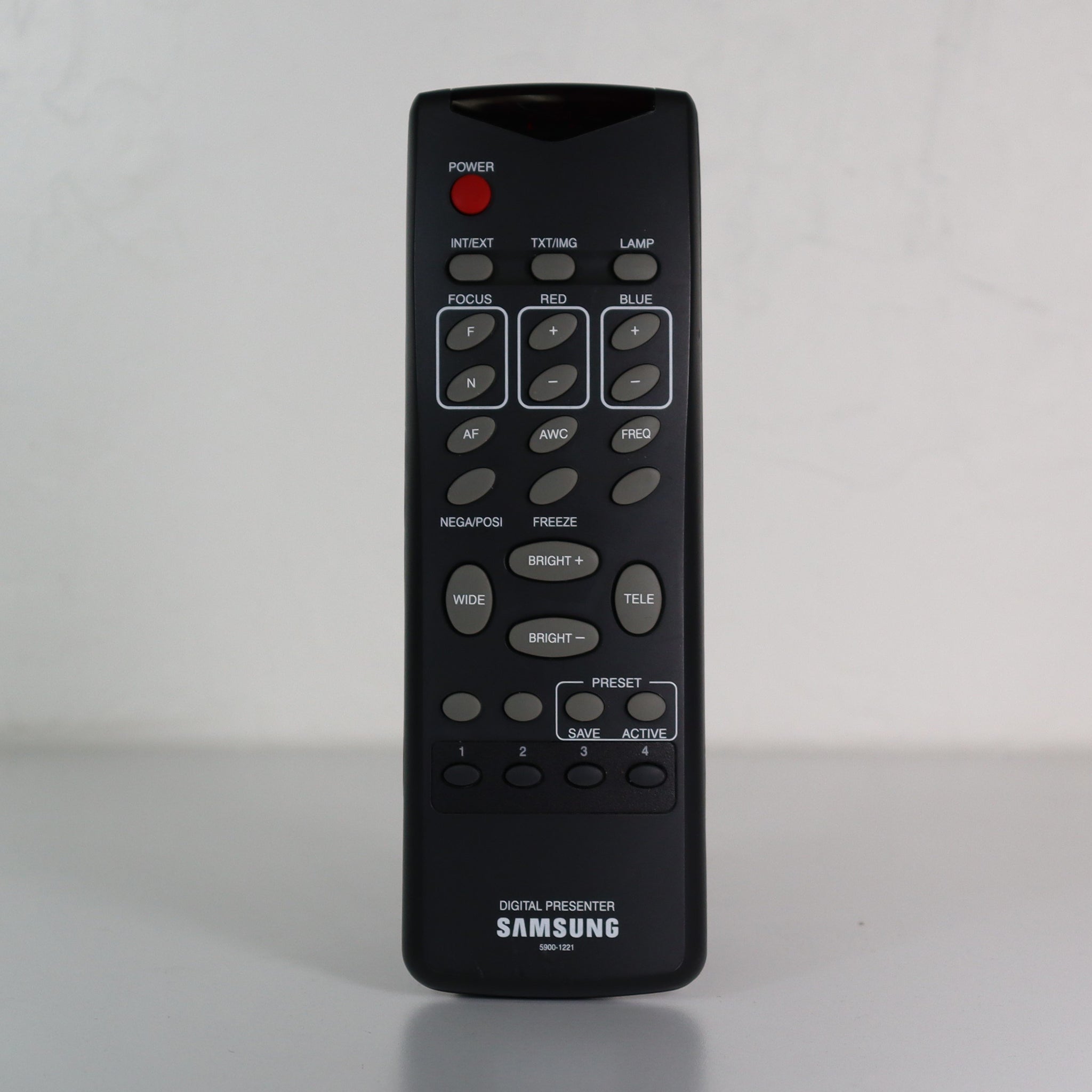 Samsung 5900-1221 Remote Control for Digital Presenter SDP-900DXA SDP-