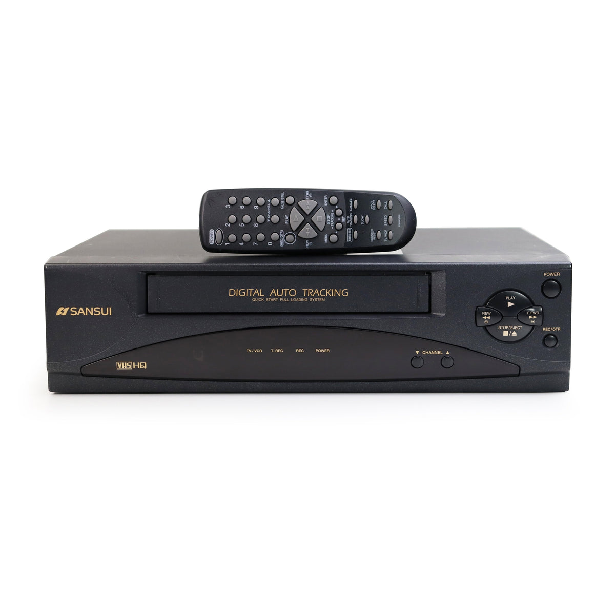 Sansui VCR2505 VCR / VHS Player with Front A / V Input and Tuner ...