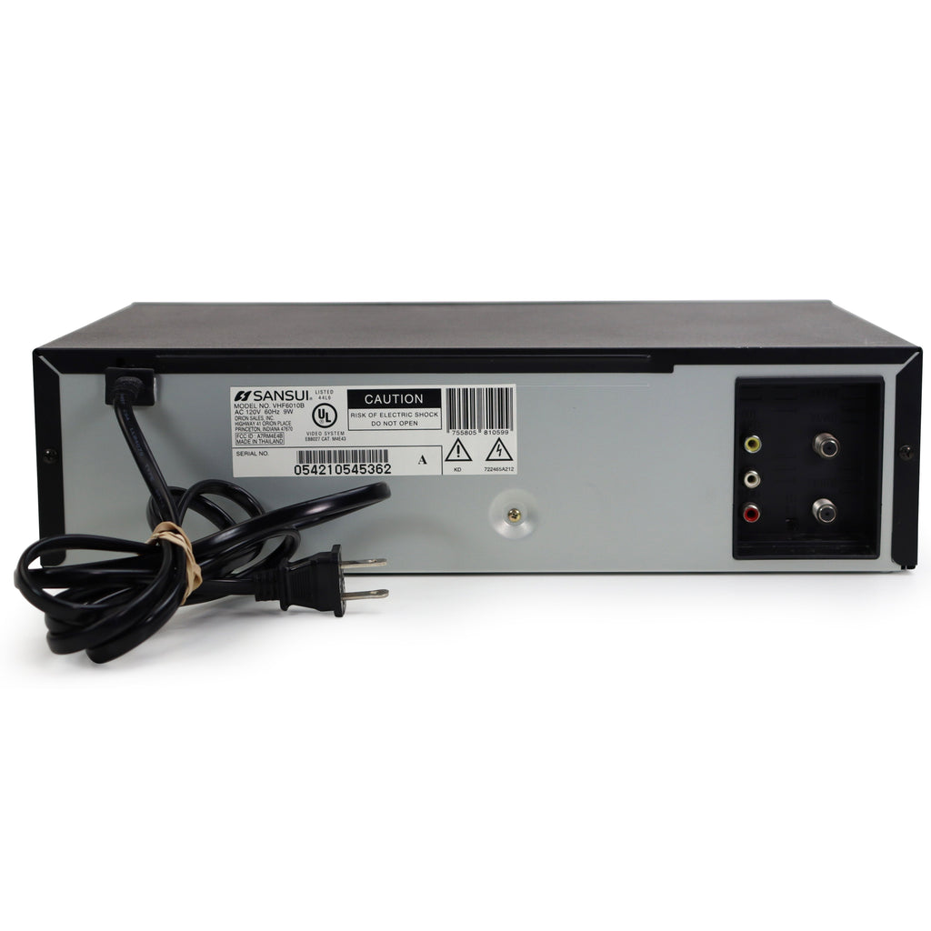 Sansui VHF6010B VCR / VHS Player