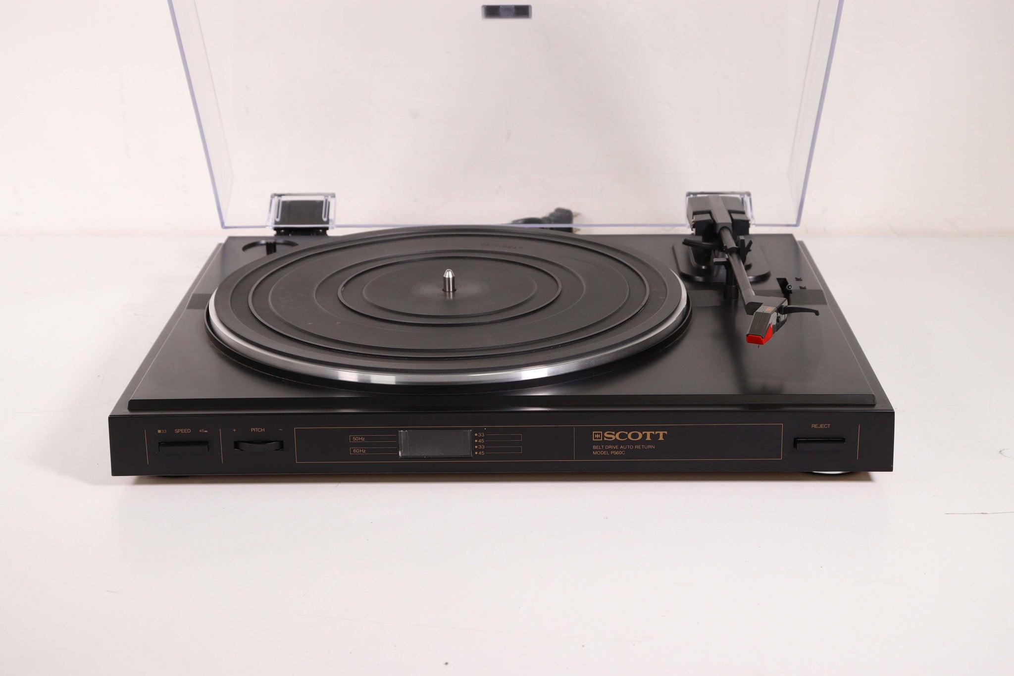 Scott Turntable Record Player PS60C Belt Drive Auto Return