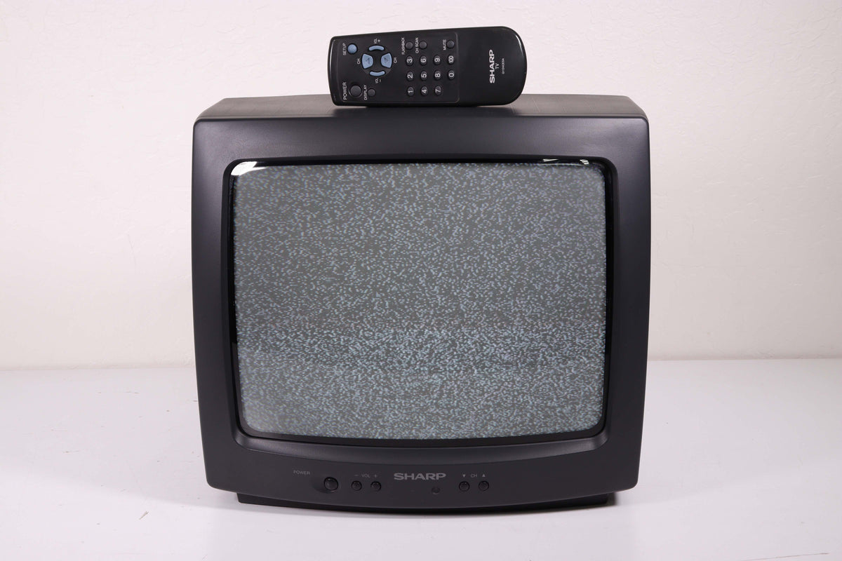 Sharp 13G-M60 13 Inch Small Tube TV Vintage — SpenCertified
