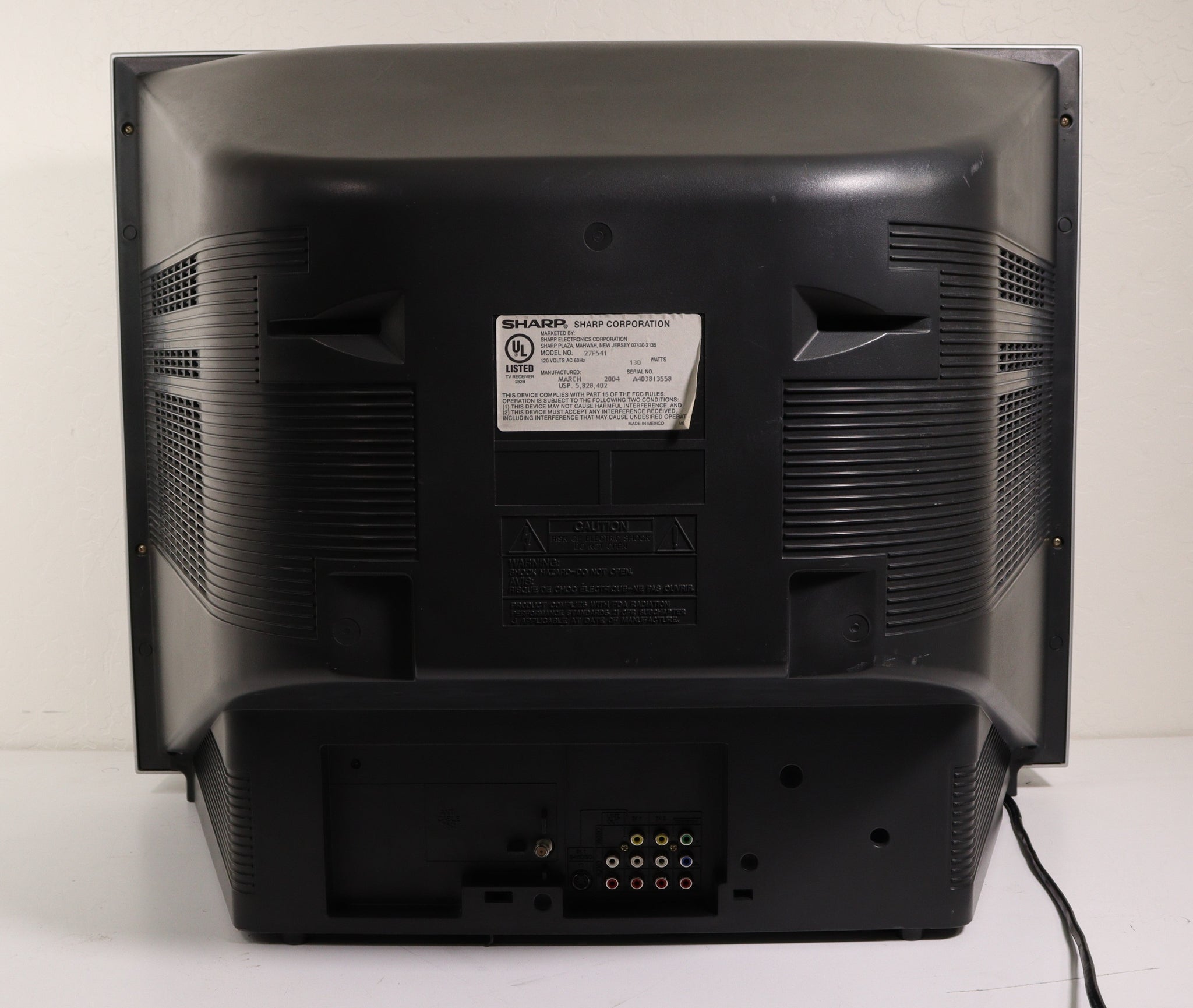 Sharp 27F541 Component RGB Vintage Gaming Tube TV Television 27 Inch