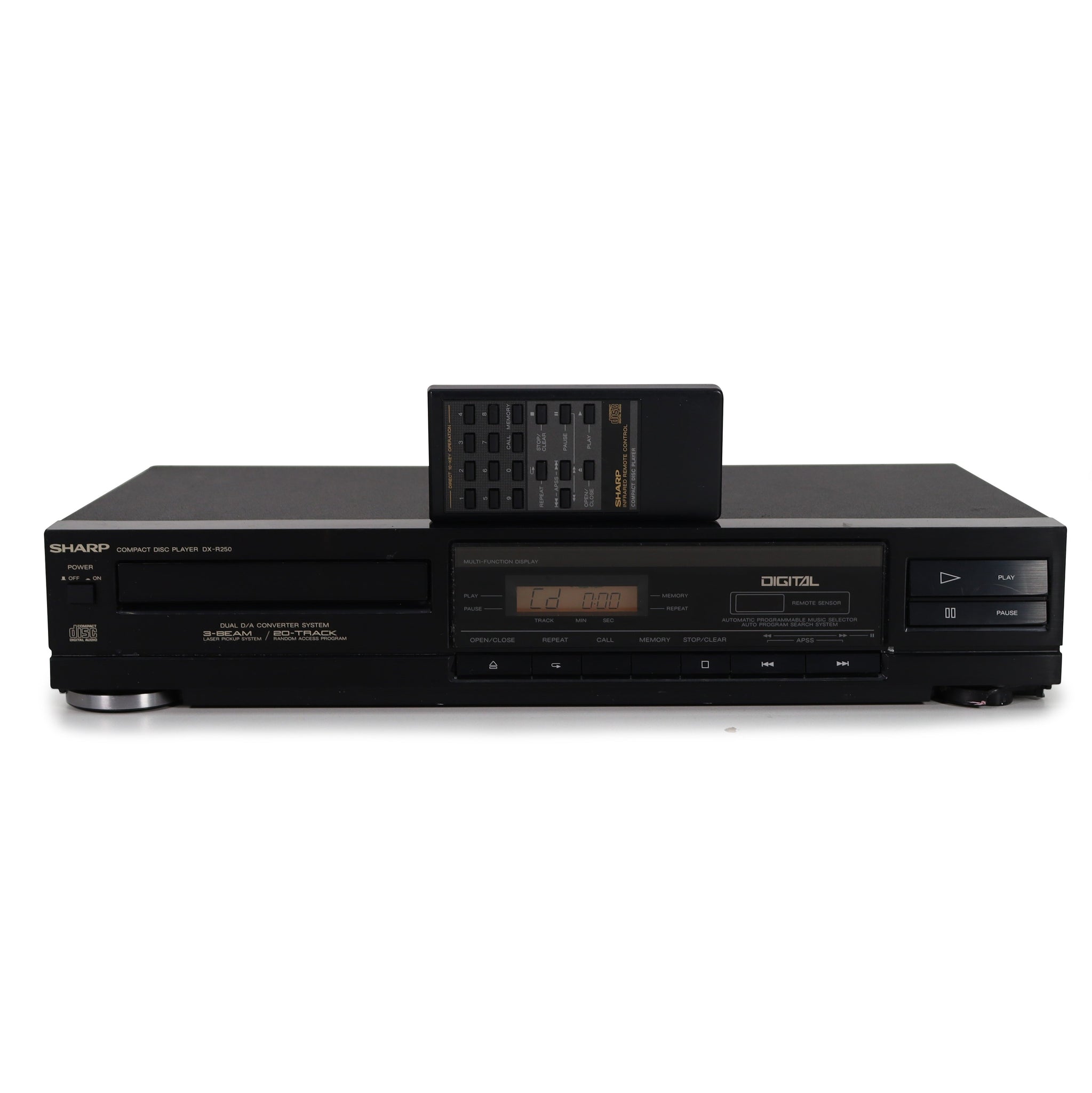 Sharp DX-R250 Single Deck CD Player 1-Disc Stereo Component for Audio ...