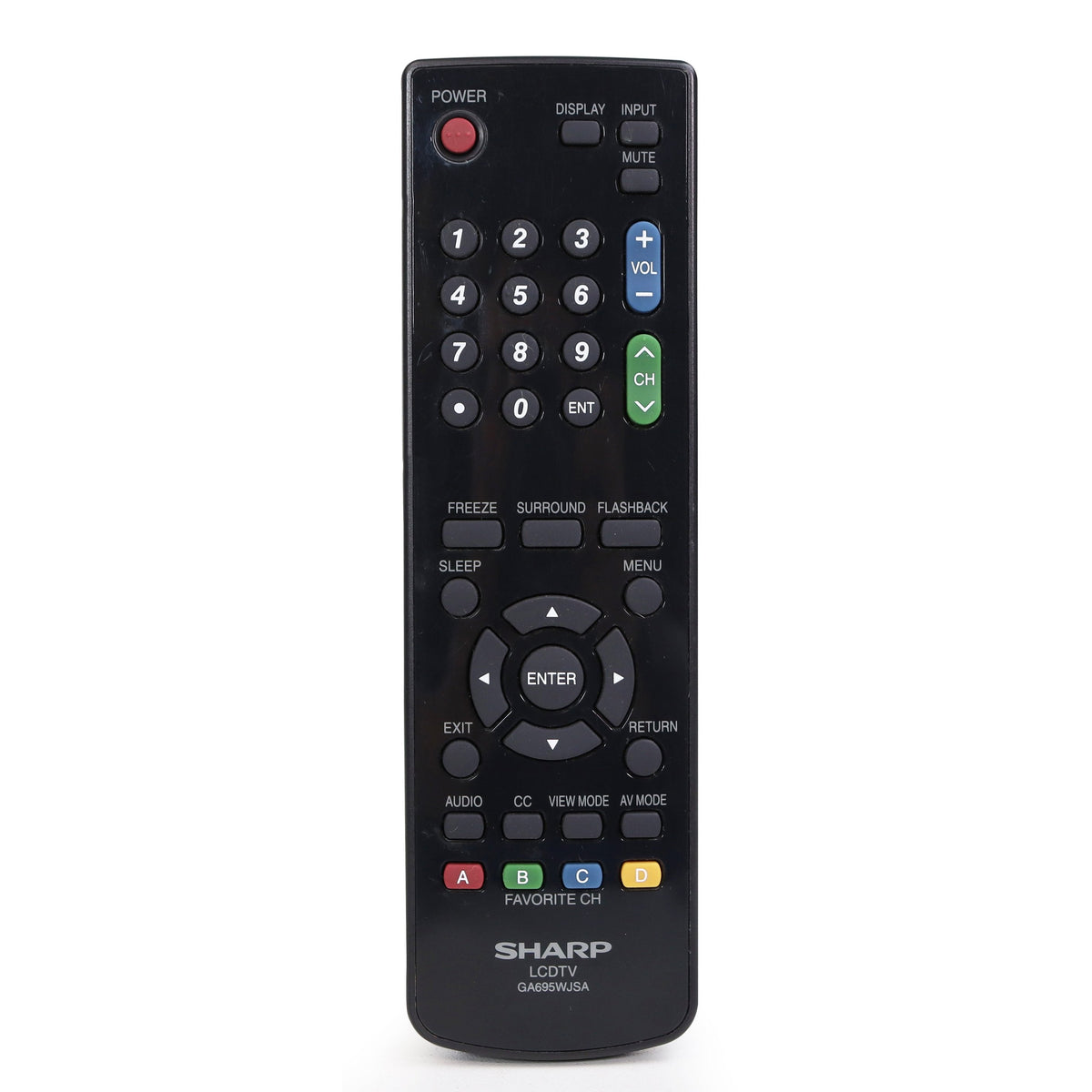 Sharp - GA695WJSA - Remote Control — SpenCertified