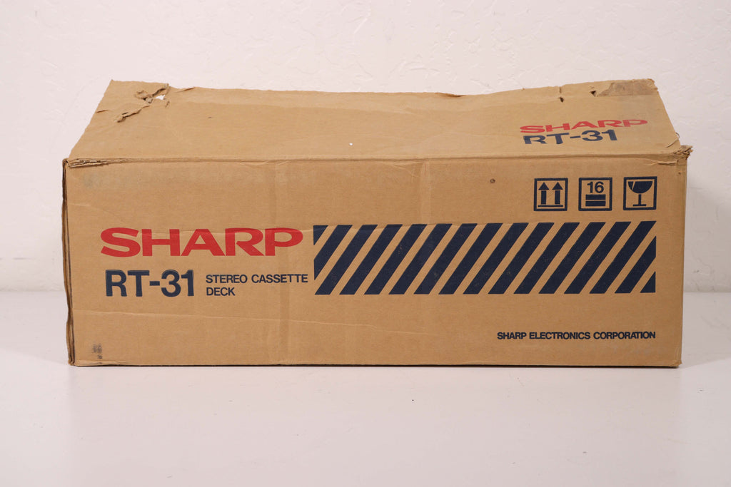Sharp RT-31 Stereo Cassette Deck Single Player Recorder