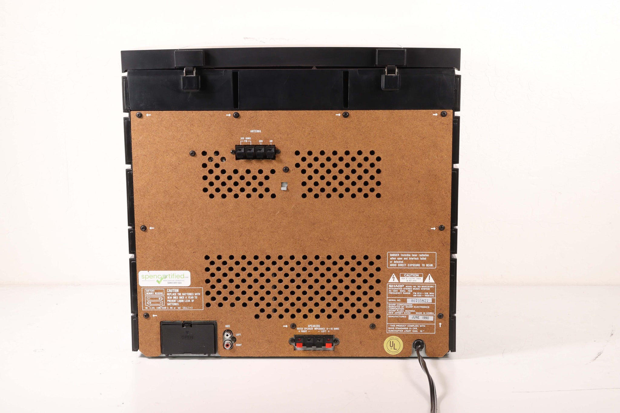 Sharp SG-950CD Integrated Stereo Music System (Full Set)