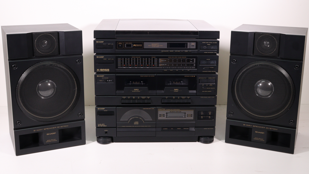 Sharp SG-950CD Integrated Stereo Music System (Full Set)