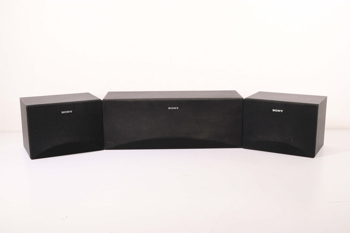 Sony 3 Channel Speaker System SS-SR190 SS-CN190 Bookshelf System ...