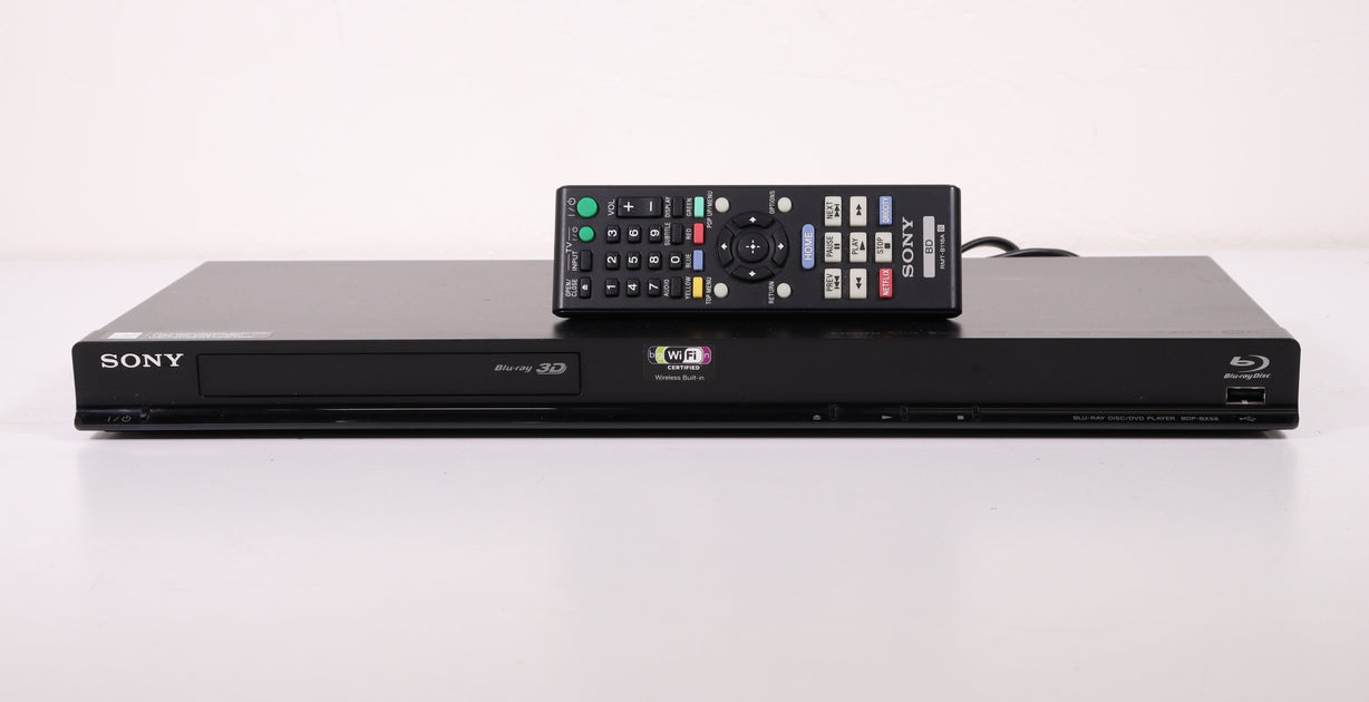 Sony BDP-BX58 Blu-Ray Disc DVD Player WiFi 3D — SpenCertified