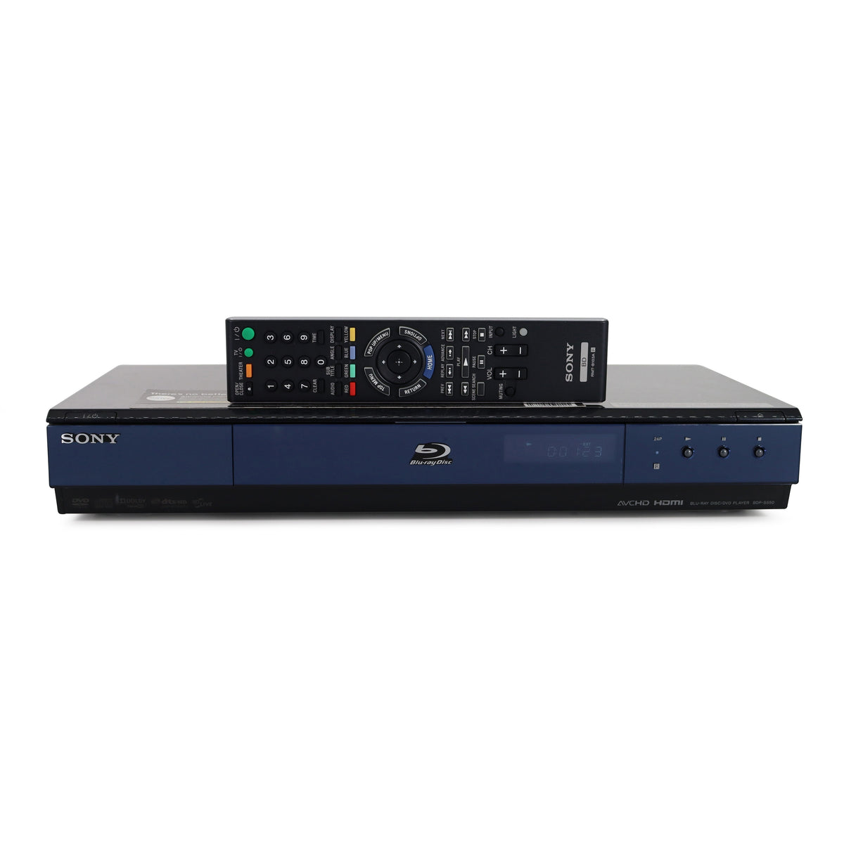 Sony BDP-S550 Blu Ray DVD Disc Player 1080p HDMI — SpenCertified
