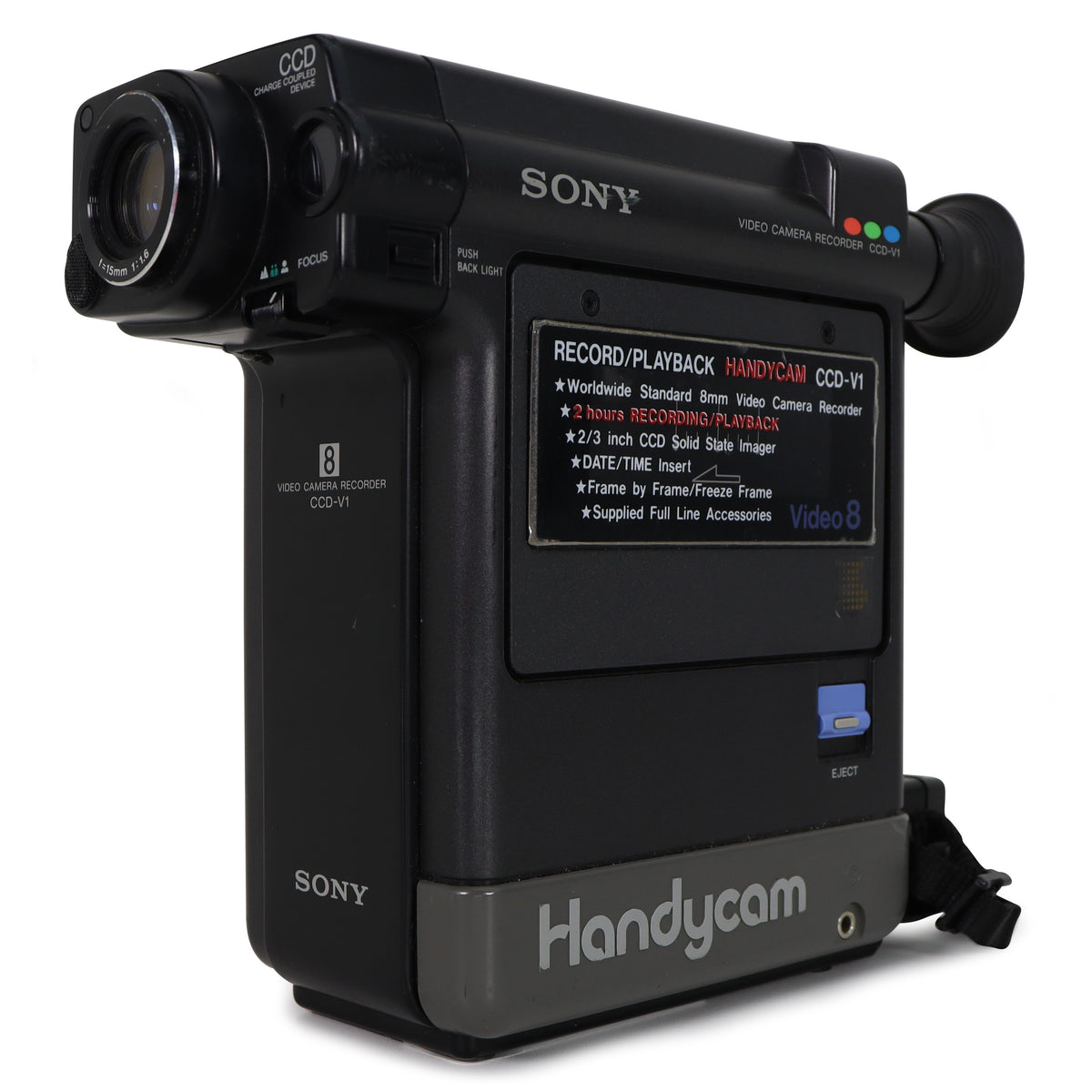 Sony CCD-V1 Handycam Video Camera Recorder Video 8 Format — SpenCertified