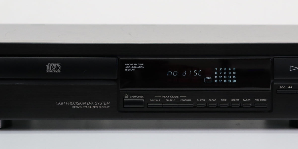 Sony CDP-291 Single Compact Disc CD Player — SpenCertified