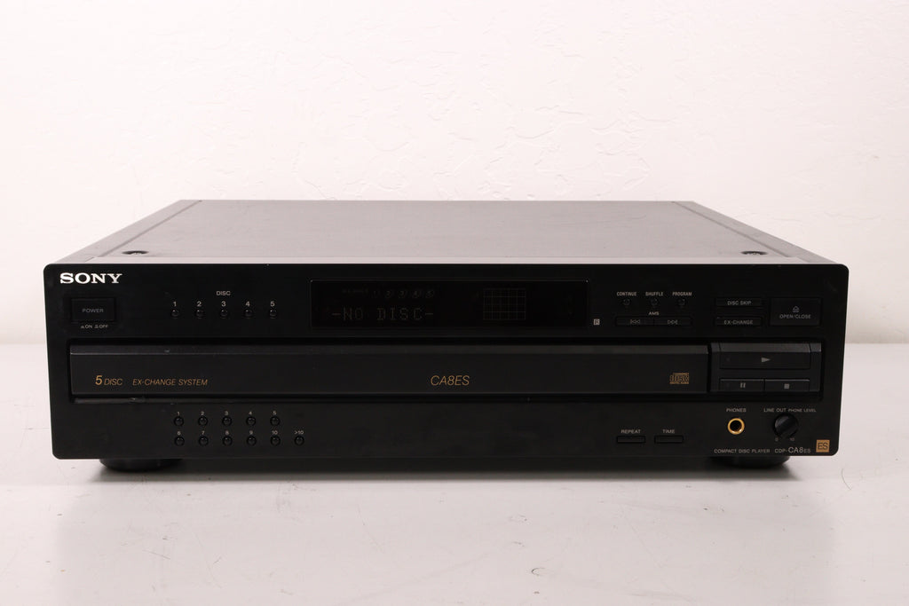 Sony CDP-CA8ES 5 Disc Carousel CD player (No Remote) (AS IS)